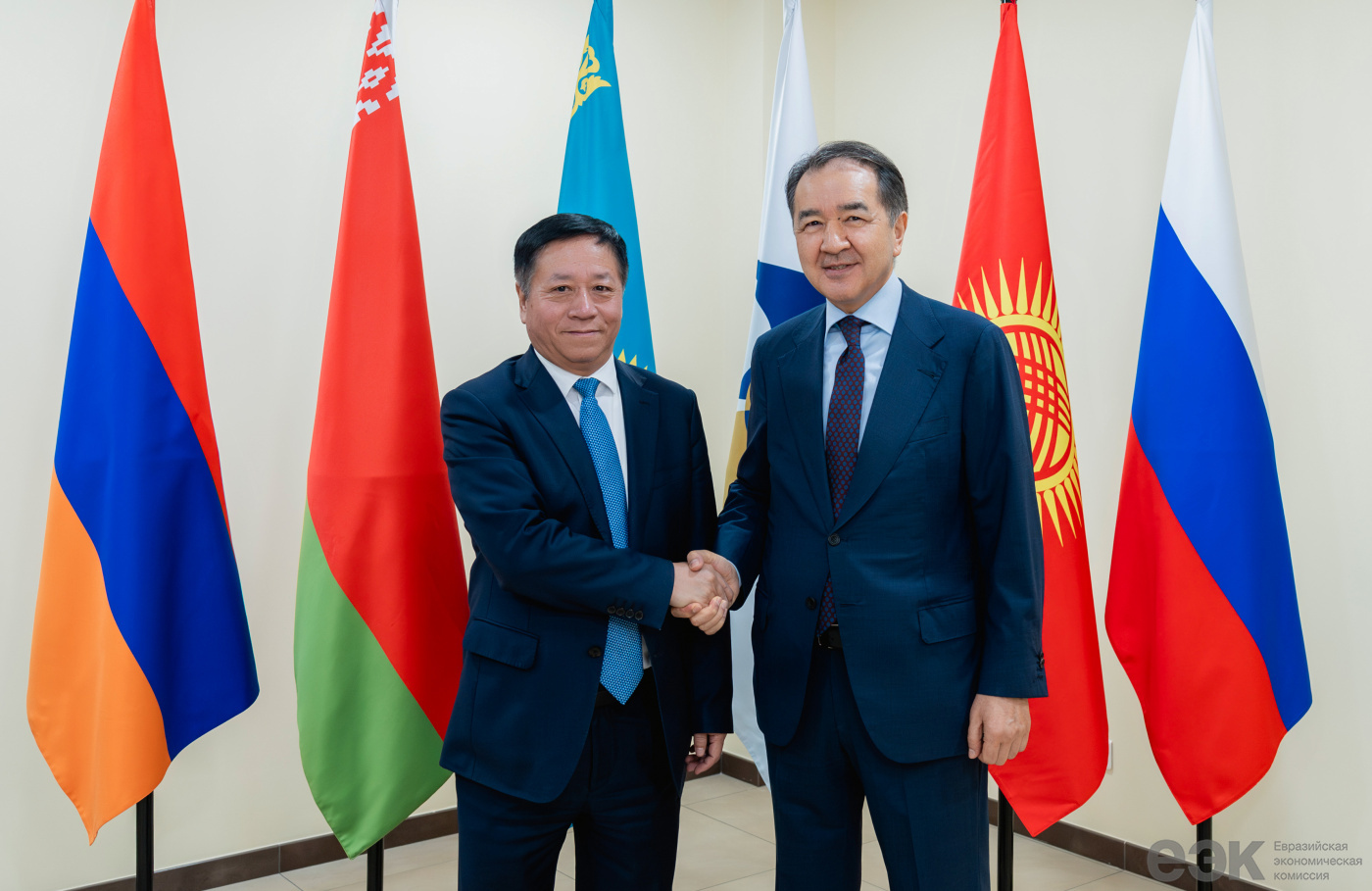 Bakytzhan Sagintaev held negotiations with Chinese Ambassador to Russia Zhang Hanhui Chairman of ...