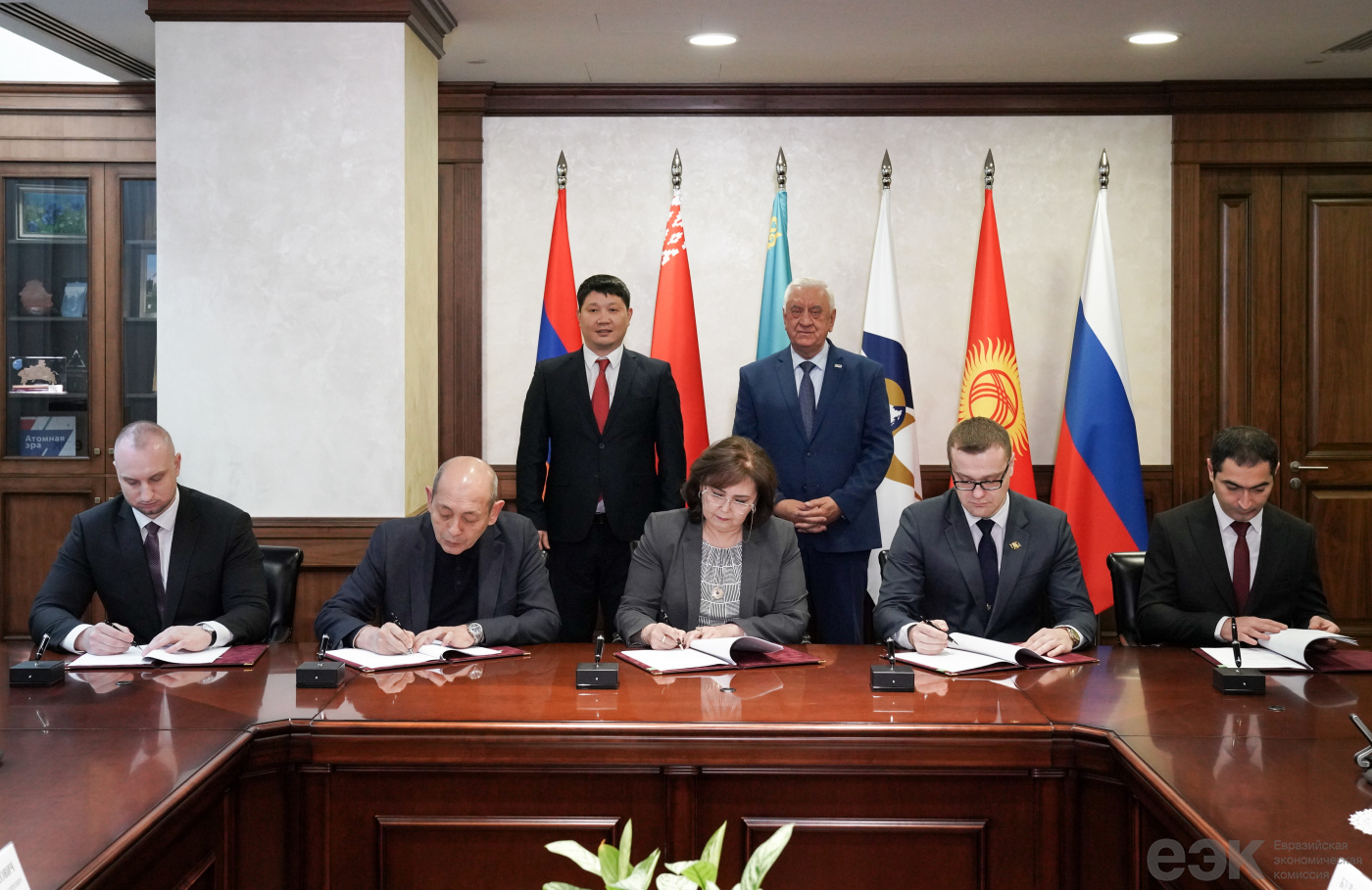 EAEU countries' authorized operators of navigation seals signed ...