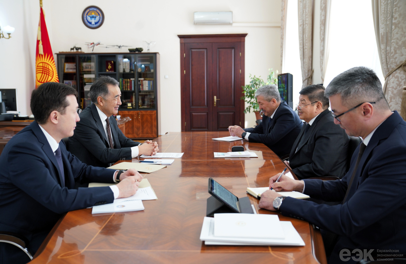 EEC Board Chairman and Head of Kyrgyzstan Government discussed EAEU ...